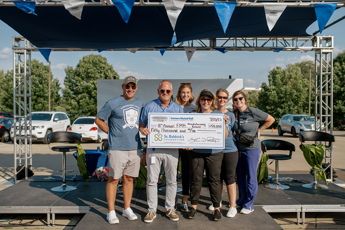 FMH Head-Shaving Event Raises Over $100k for Childhood Cancer Research ...
